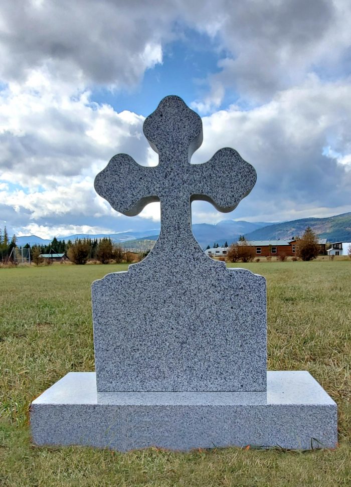 cross front view - Idaho Granite Works